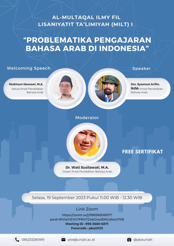 Magister Pendidikan Bahasa Arab – S2 Pendidikan Bahasa Arab